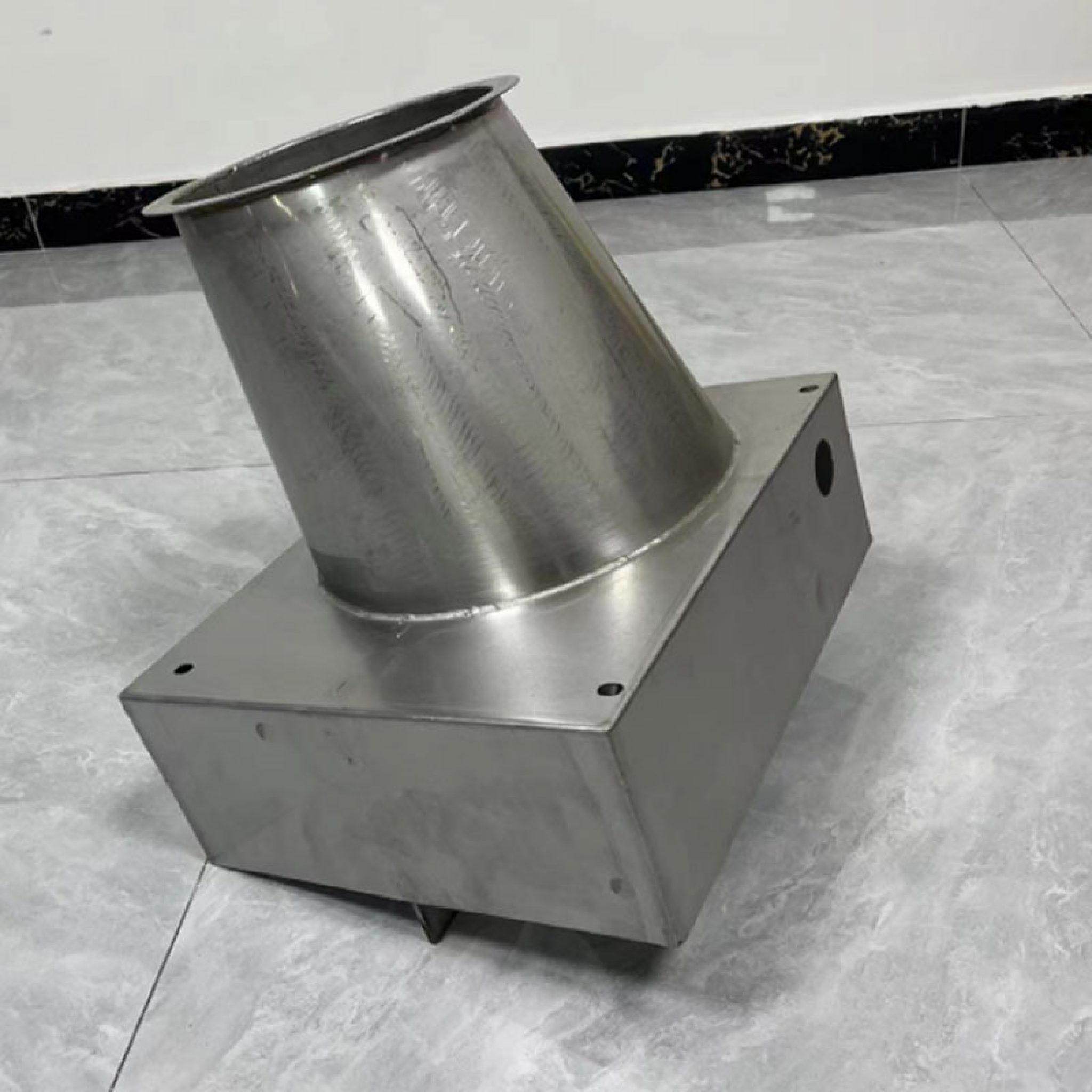 Sheet Metal Fabrication Stainless Steel Ventilation Joint | Sheet Metal ...